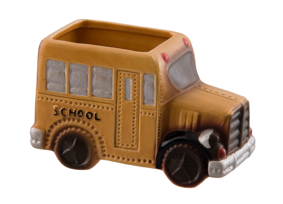 SCHOOL BUS PLANTER EACH – Longs Florist Supply